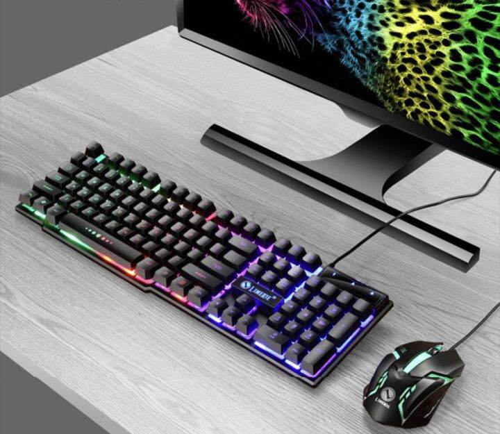 Gtx350 104keyColorful Led Illuminated Backlight Ergonomic Gaming ...