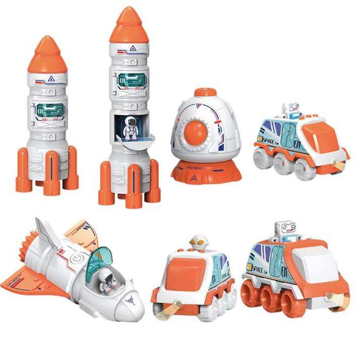 Spaceship Toys for Kids DIY Space Rocket Construction Toys Spaceship ...
