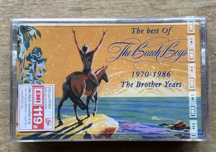 Cassette Tape เทปคาสเซ็ตเพลงสากลวินเทจ The Best Of The Beach Boys 1970 - 1986 ลิขสิทธิ์แท้ สภาพ ...