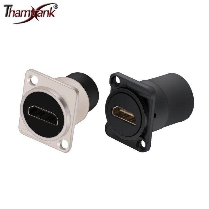 ๑ 10pcs HDMI-Compatible Socket Female Socket Connector D-type Module ...
