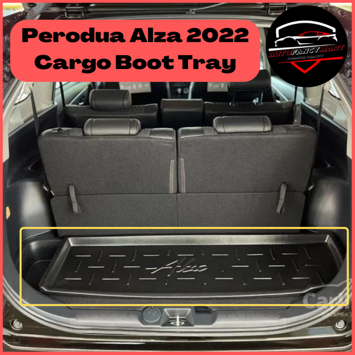 Perodua Alza 2022 Rear Cargo Boot Tray Car Accessories | Lazada