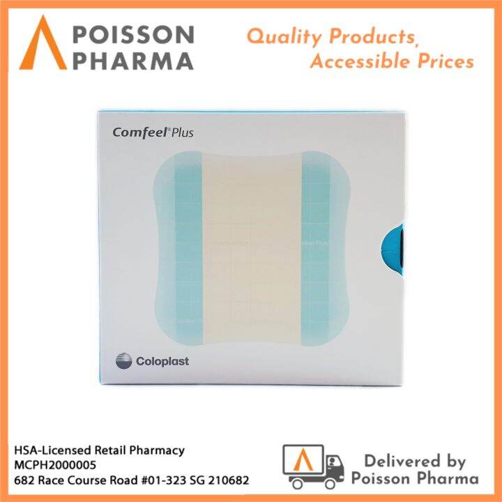 Comfeel Plus Ulcer Dressing 10x10cm (3110/ 33110) 10's | Lazada Singapore