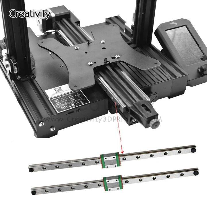 Ender 3/V2/PRO 3D Printer Linear Rail Upgrade Kit Y-Axis Upgrade Kit MGN12H 300MM X Axis Upgrade ...