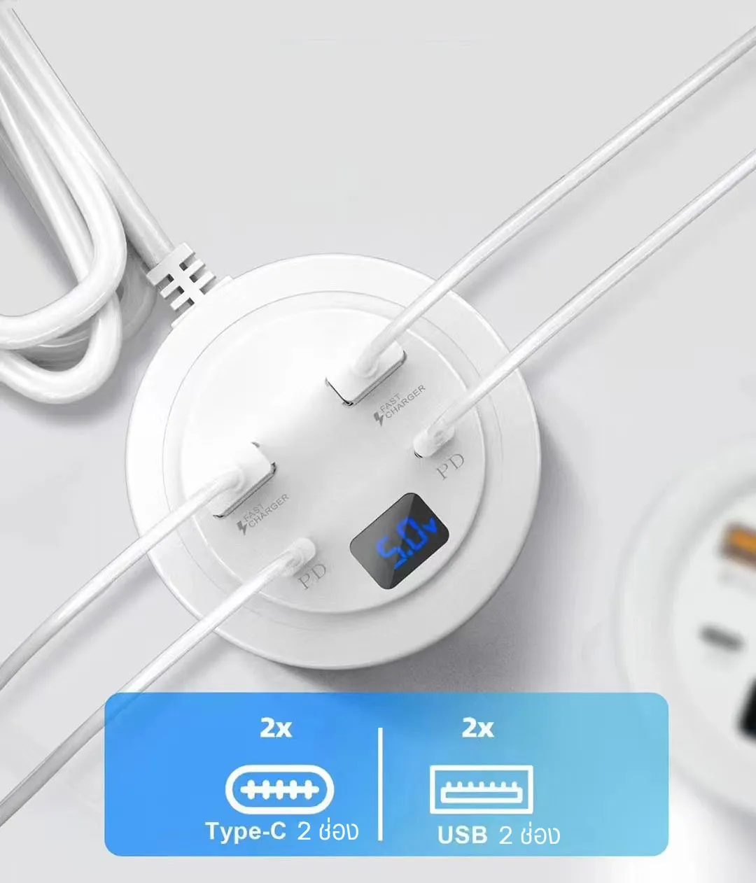 2 Type C Usb C Pd4 Plugs Power Socket Adapter Fast Charger 3rafoty Store