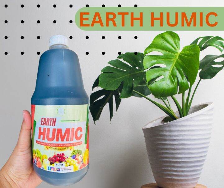 EARTH HUMIC WATER FOOD AND GROWTH PROMOTER 1LITTER | Lazada PH