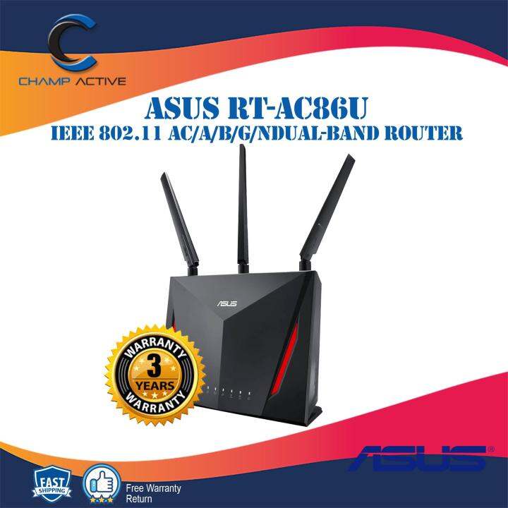 ASUS RT-AC86U Gaming Router | Lazada