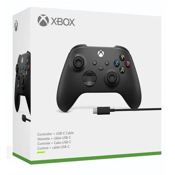 Xbox Wireless Controller + USB-C Cable (จอย Xbox รุ่นใหม่ล่าสุดสีดำ ...