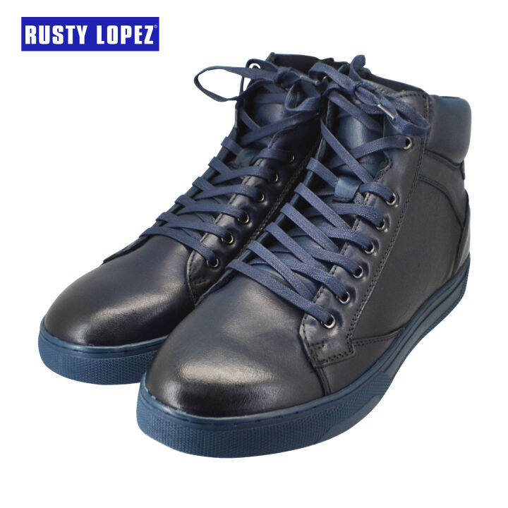 Rusty Lopez Men's Leather Boots | Lazada PH