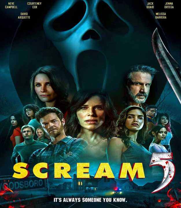 DVD English Movie Scream 5 (2022) | Lazada