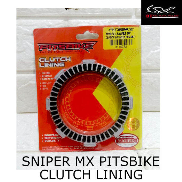 PITSBIKE YAMAHA SNIPER MX 135 CLUTCH LINING | Lazada PH