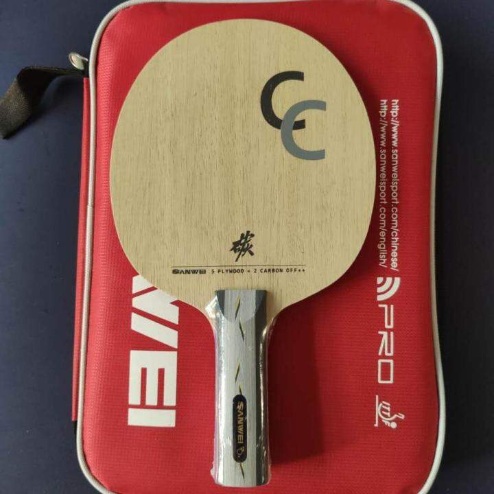 Sanwei CC ST handle 5+2 Carbon OFF++ Table Tennis Carbon Fiber Blade ...