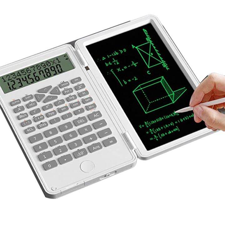 Scientific Calculators, 12-Digit LCD Display with Erasable Writing ...