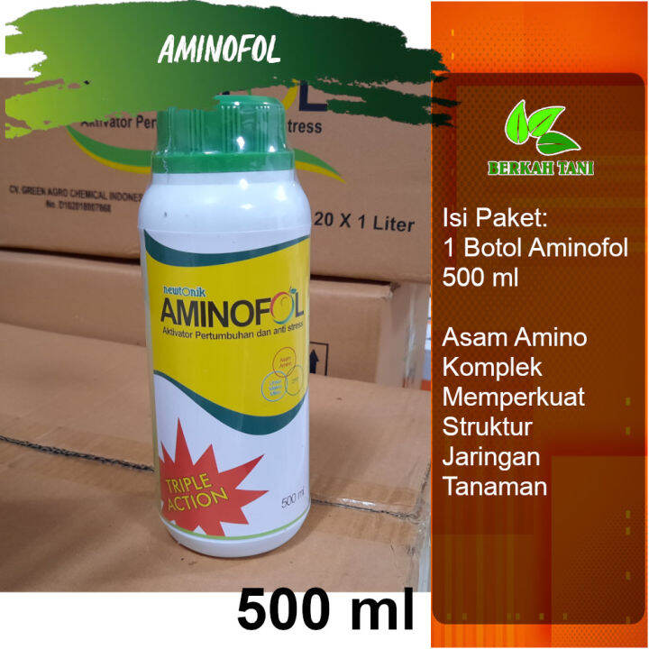 Aminofol 500 ml Pupuk Asam Amino Komplek dan Komplit Bintang Berkah ...
