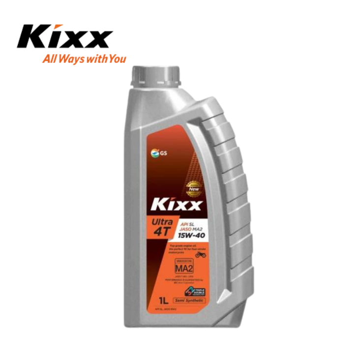 KIXX Ultra 4T Manual SJ 15W-40 Semi Synthetic 1L | Lazada PH