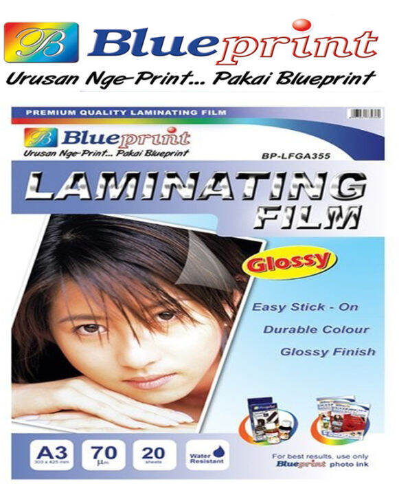 PAPER BLUEPRINT LAMINASI A3 GLOSSY | Lazada Indonesia