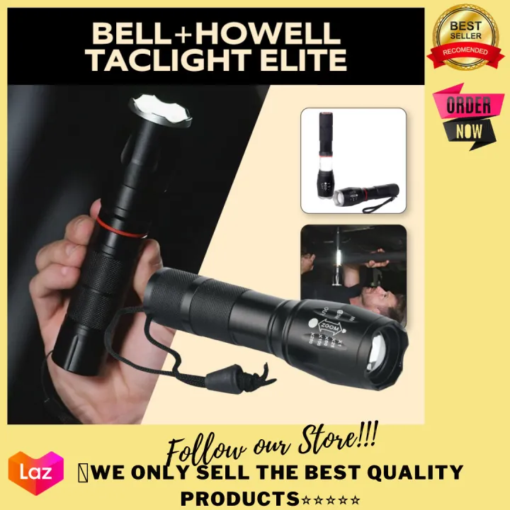 High Powered Military Grade Tactical Flashlight Taclight 40x Brighter ...