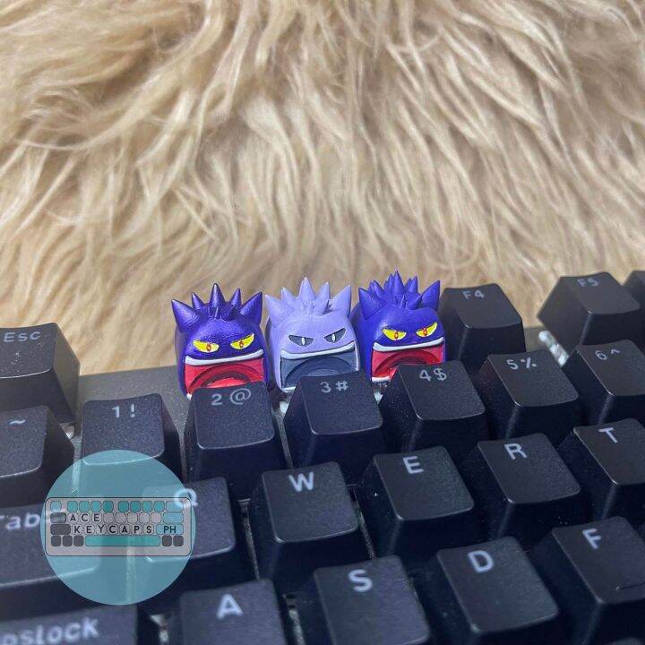 ACE KEYCAPS PH - Gengar Gigantamax Artisan Keycaps Regular, Metallic ...