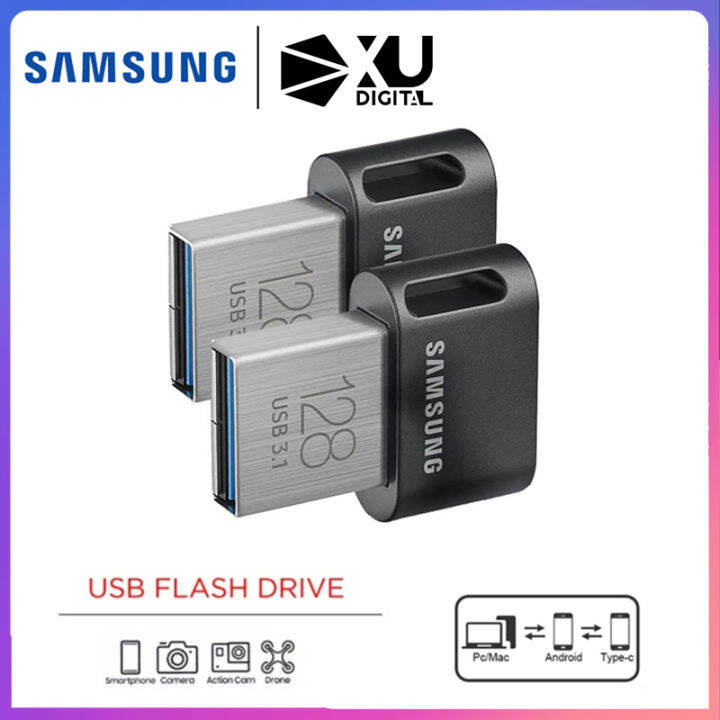 Samsung Mini Flash Drive 128GB 256GB 512GB USB Memory Stick 64GB 32GB ...