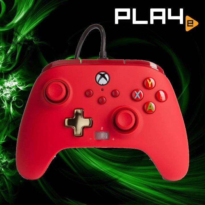 XBox Series X/S Enhanced Wired Controller - Red | Lazada Singapore