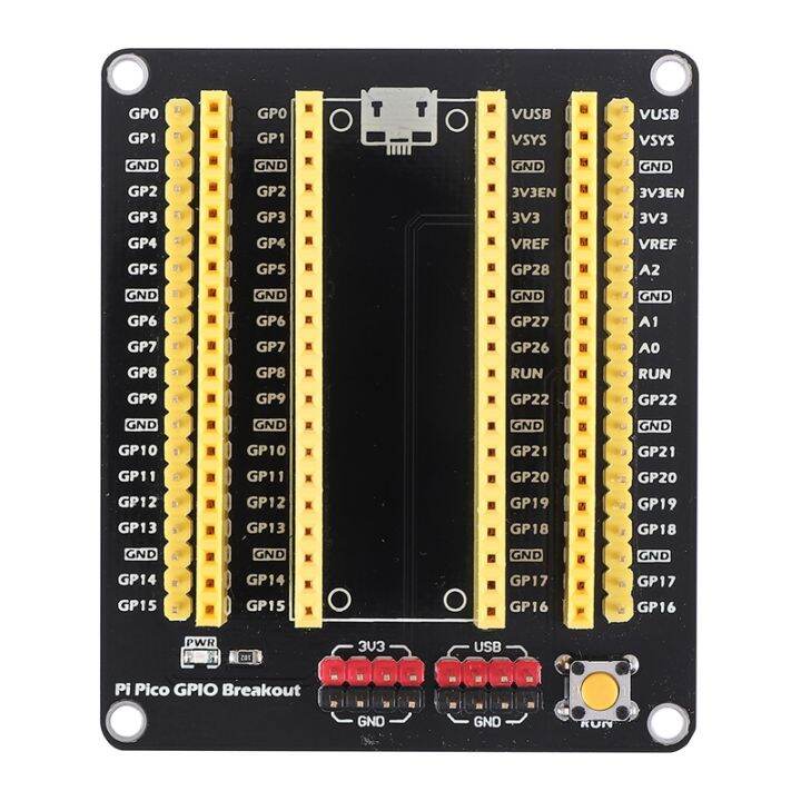 For Raspberry Pi Pico Gpio Breakout Extender Diy Expansion Board No Need To Solder External