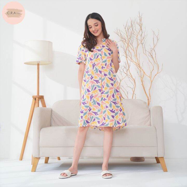 CRA OUTFIT - Daster Alyssa Series - AS1 | Lazada Indonesia