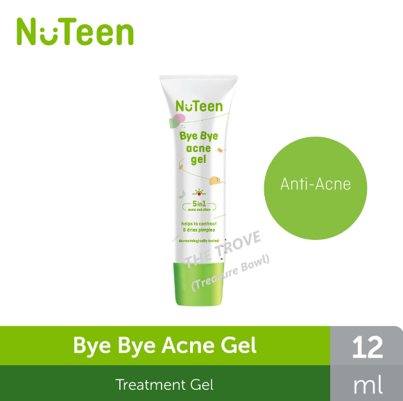 💯 NuTeen Bye Bye Acne Gel / Anti-Acne Gel (12ml) | Lazada