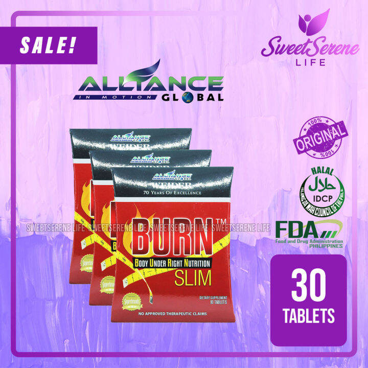 Alliance in Motion Global BURN SLIM (30 Tablets 3 Box) | Lazada PH