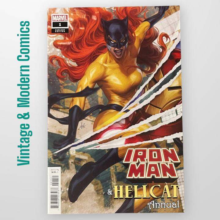 Iron Man and Hellcat Annual 1 E Published Aug 2022 by Marve l Comic ...