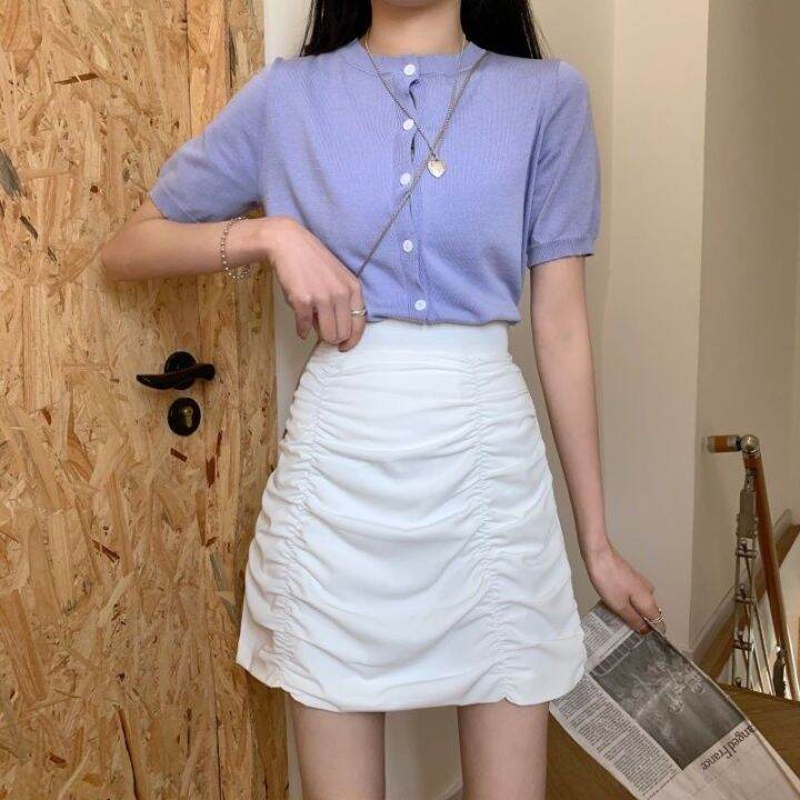 2023 tag-init bagong baywang ng maikling kababaihan ay manipis na Hong ...