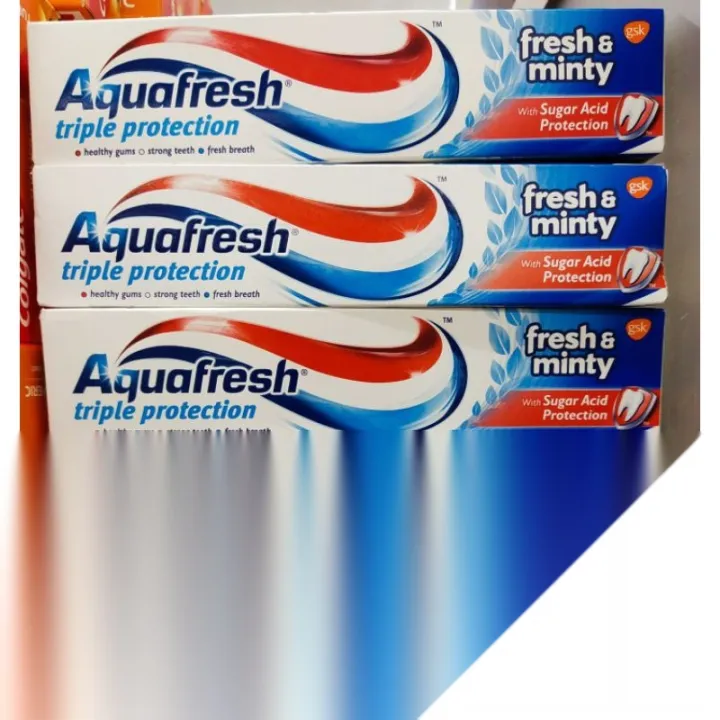 Aquafresh Triple Protection Fresh & Minty Toothpaste | Lazada PH