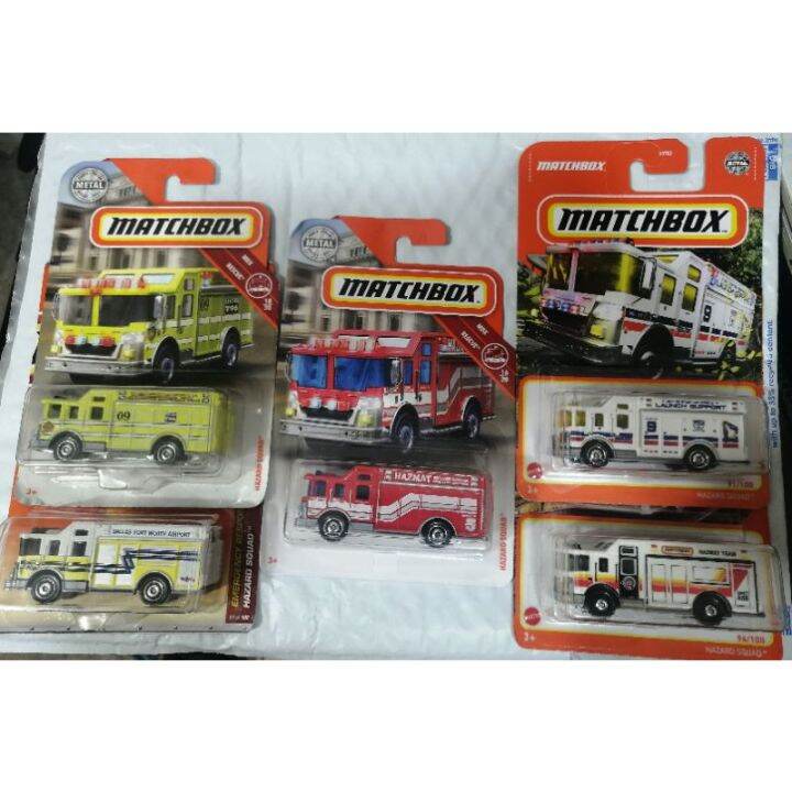 【READY STOCK】 ♭Matchbox Hazard Squad Fire Truck EMS Emergency vehicle ... 【READY STOCK】 ♭Matchbox Hazard Squad Fire Truck EMS Emergency vehicle ...