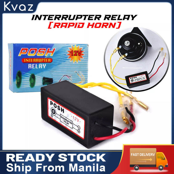 12V Horn Relay Interrupter Posh Horn Relay Universal Interrupter for ...