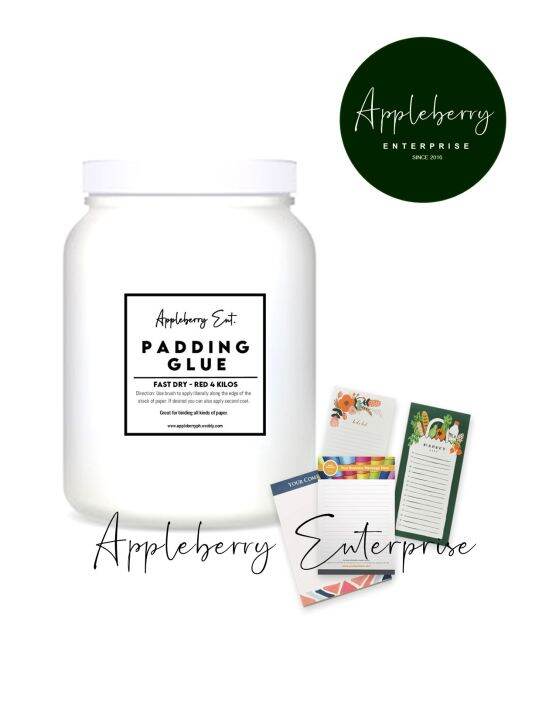Padding Glue Fast Dry RED 4KG for DIY notepad | Lazada PH