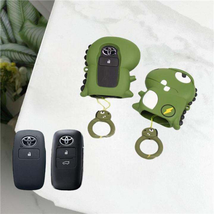 Cute dinosaur key cover for Toyota Advance Raize Veloz cross Yaris Ativ ...