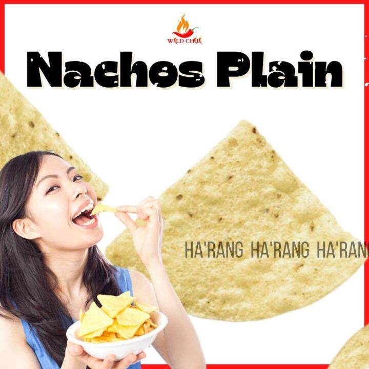 [ HA'RANG ] NACHOS PLAIN | Tortilla Chips | Plain Tortilla Nachos Chips ...