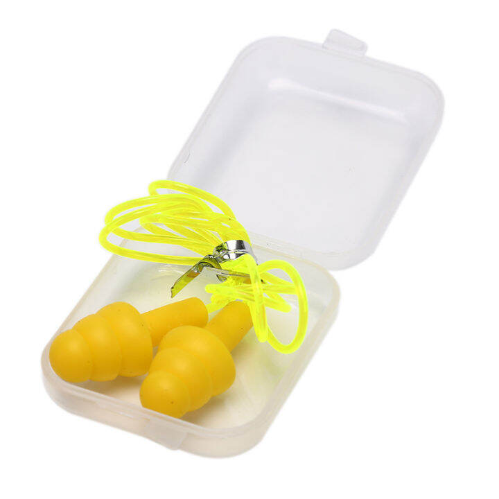 Ear plugs Reusable Silicone Earplugs Noise Blocking Hearing Protection ...