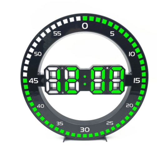 Mi.more Led Digital Jam Dinding Besar dengan Kedua Melompat 3D ...