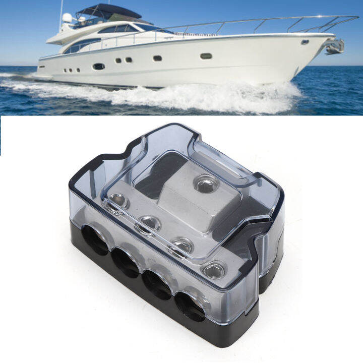 Distribution Block 4 Way Distribution Block Zinc Alloy Trailer Plug 1/0 ...