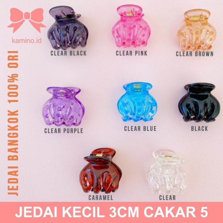 Jepit Jedai Kecil Cakar 5 Jepitan Rambut Ori Bangkok Import | Lazada ...