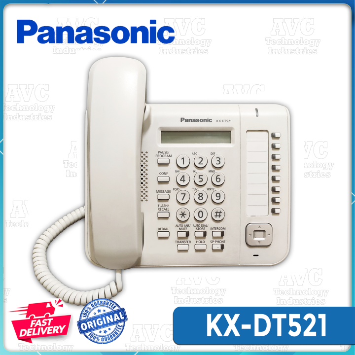 PANASONIC Analogue Proprietary Phone with Speakerphone KX-DT521 | Lazada PH