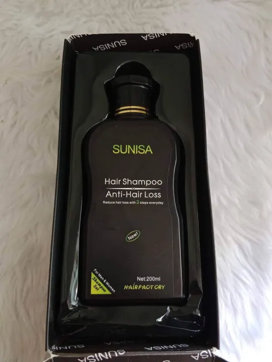 ORIGINAL SUNISA Anti Hair Loss Shampoo With Advance Formula 200ml, Hair ...