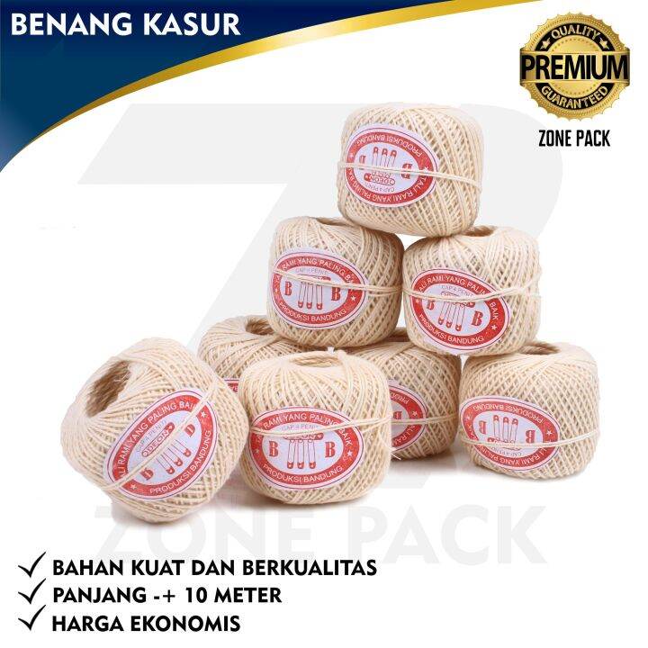 Benang Kasur l Tali Renceng Bendera l Benang Rami | Benang Hampers ...