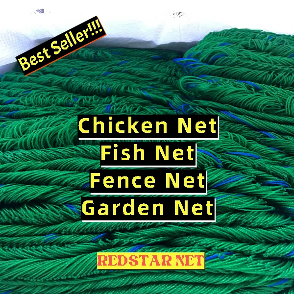 POULTRY NET / 8-9FT x 20 METERS / 1.5 INCH EYE / POLYNET / NEW /RANGE ...