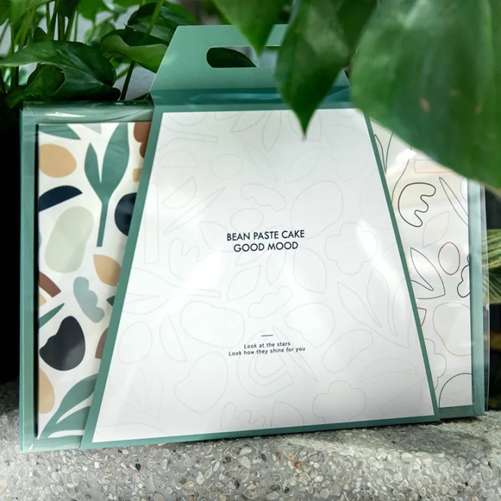Polyester mung bean cake packing box 6-grain packing box disposable ...
