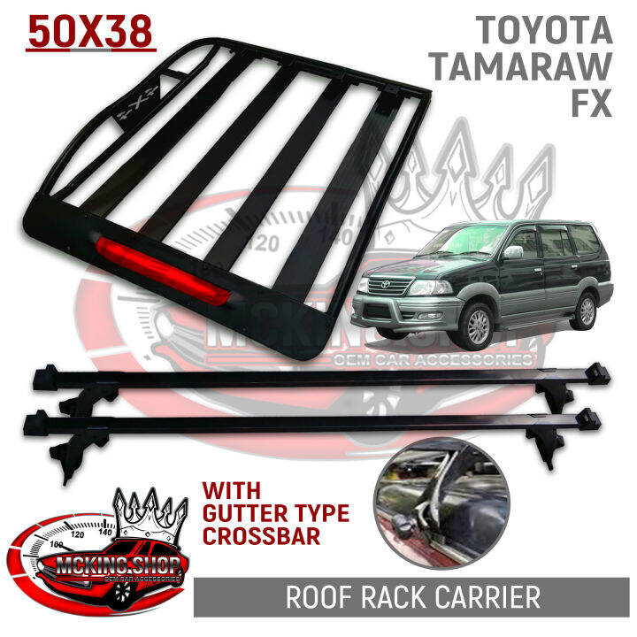 Toyota Tamaraw Revo FX 4x4 Aluminum Roof Rack / Roofrack Top Load / Topload Cargo Carrier with ...