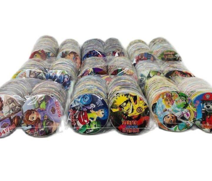 Pogs Toy 95 pieces / Pogs Toy Character 95 pieces/ Assorted/POG / 95pcs ...