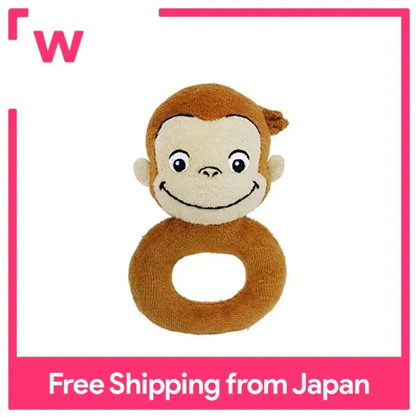 NHK Curious George George Rattle Height 13 cm | Lazada PH