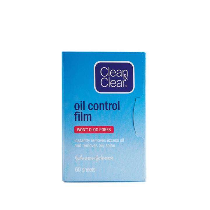 Clean & Clear Oil Control Film 60 Sheets | Lazada