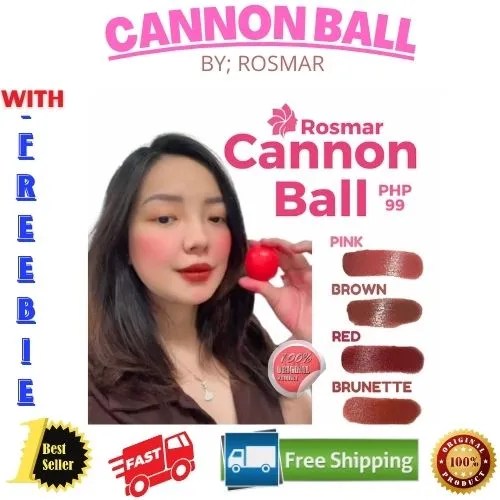 ORIGINAL ROSMAR CANNON BALLS LONG LASTING LIP, CHEEK & EYE TINT | Lazada PH