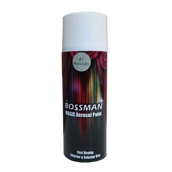 Bossman Magic Aerosol Spray Paint Malacca Grey (No.41) 400ml | Lazada